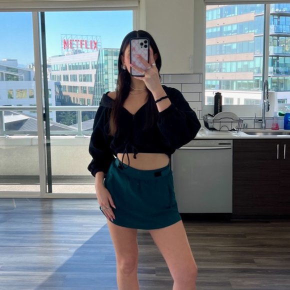 ALO Yoga | Skirts | Alo Highwaist Elevation Mini Skirt | Poshmark